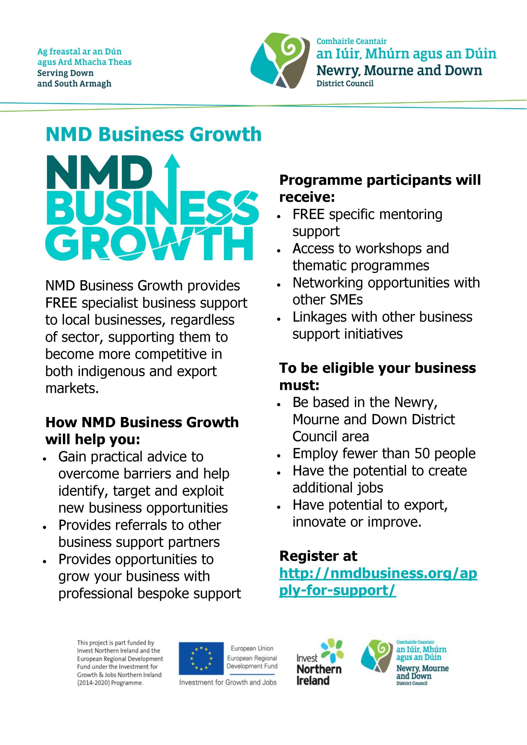 Business Support Guide - NMD Business